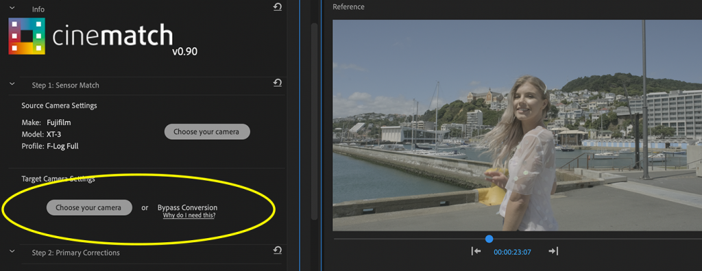 Bypass - FilmConvert ColorHub